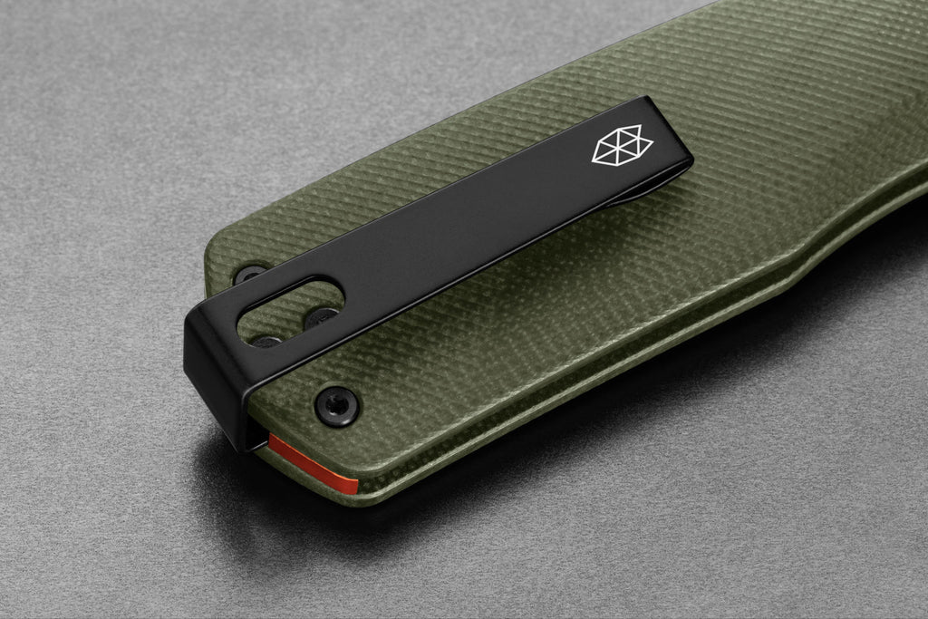 The James Brand The Carter XL - OD Green / Orange / Black / G10 ...
