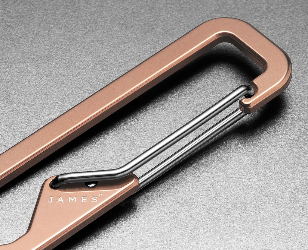 The James Brand The Holcombe - Rose Gold/Stainless | Gallantry