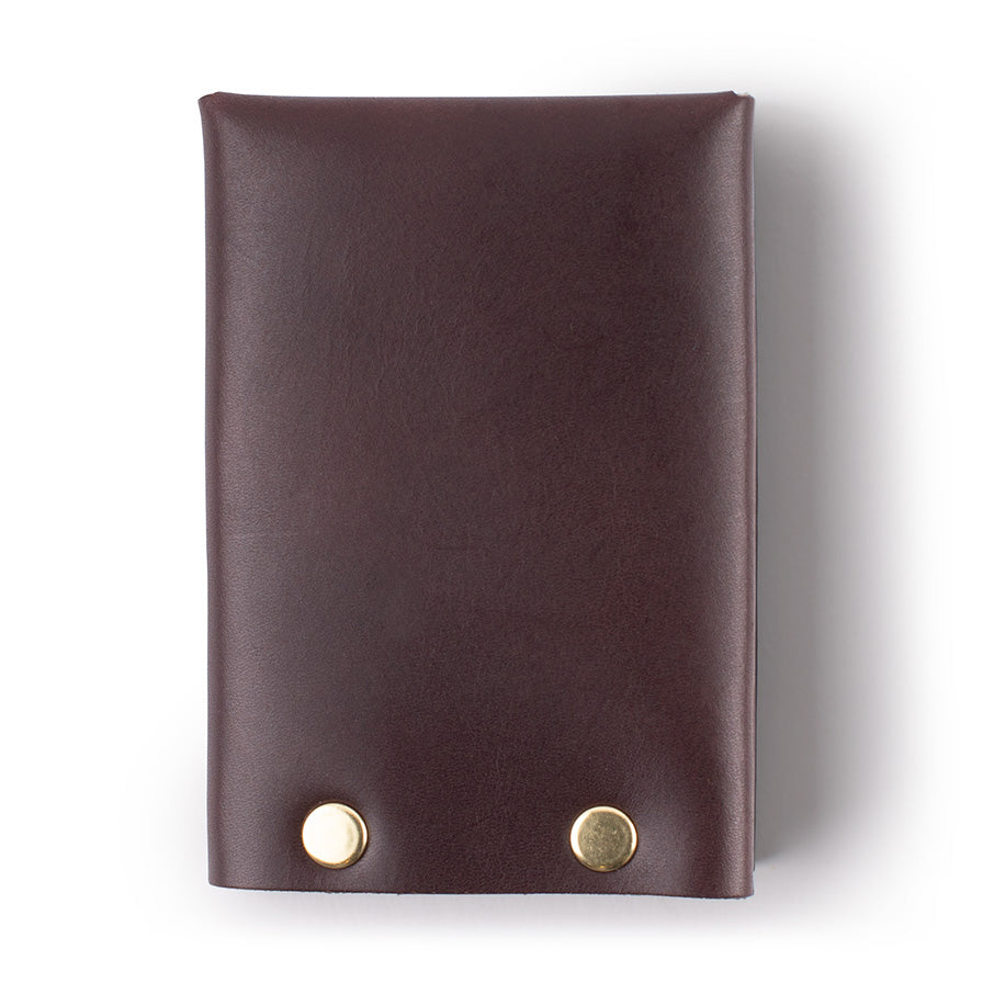 American Bench Craft Hammer Riveted Wallet - Brown | Gallantry