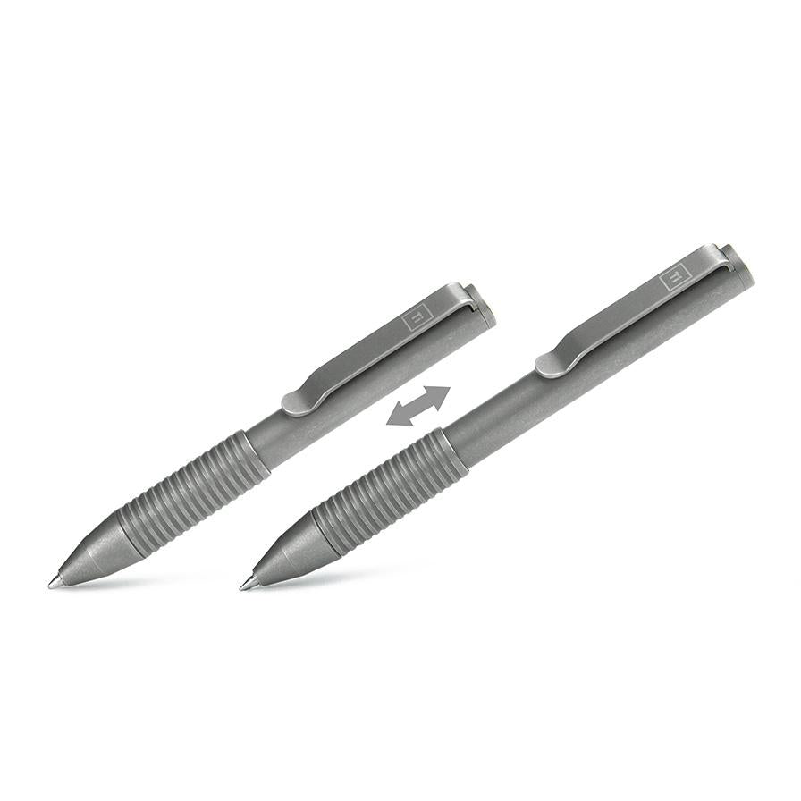 Big Idea Design Ti Pocket Pro Pen - Stonewashed | Gallantry