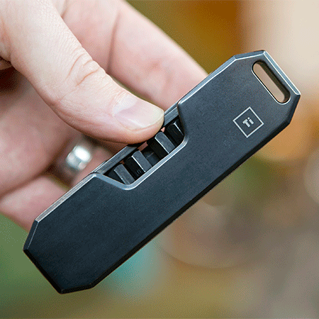 Big Idea Design Titanium Bit Bar - Battle-Worn Black | Gallantry