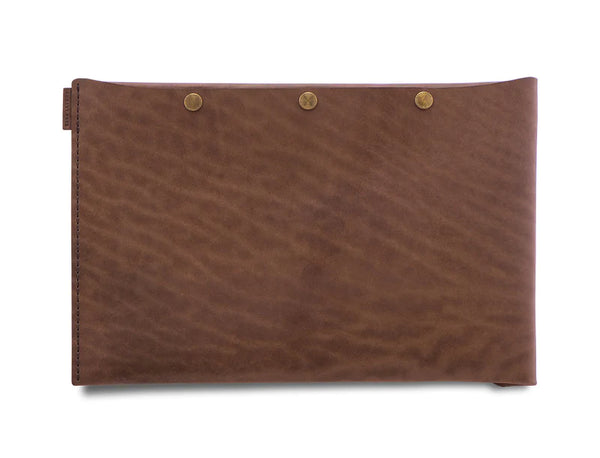 Ezra Arthur Flat Folio Dopp Kit - Whiskey | Gallantry