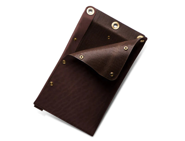 Ezra Arthur Flat Folio Dopp Kit - Malbec | Gallantry