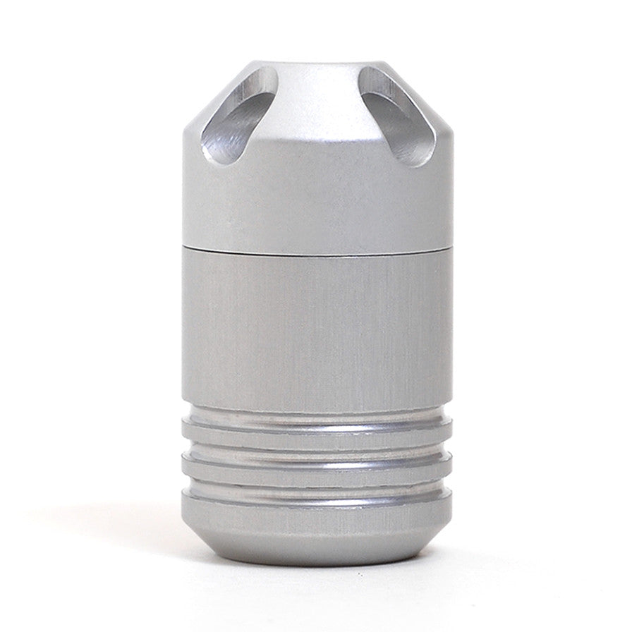 Dango Waterproof Storage Capsule - Silver | Gallantry