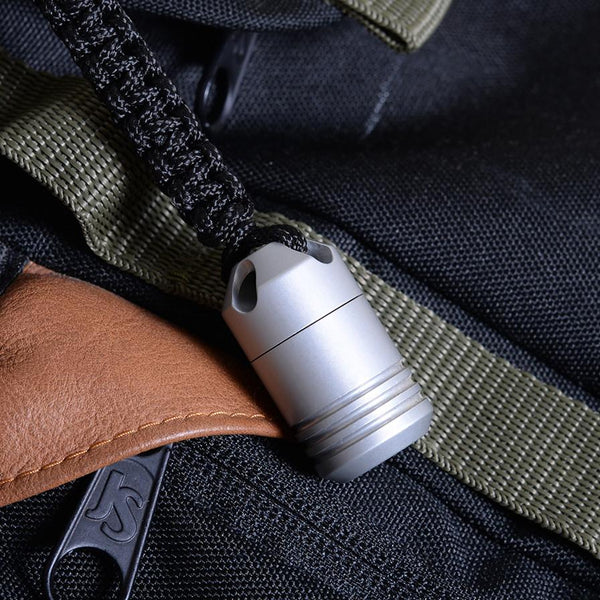 Dango Waterproof Storage Capsule - Silver | Gallantry