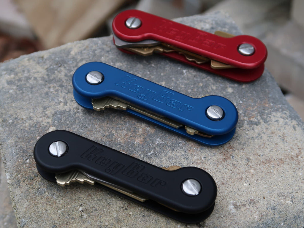 KeyBar Black Anodized Aluminum | Gallantry