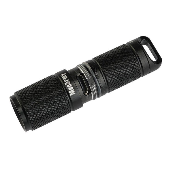 Mec Army IllumineX-4S Flashlight - Black | Gallantry