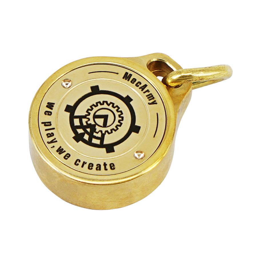 MecArmy CMP Keychain Compass - Brass | Gallantry