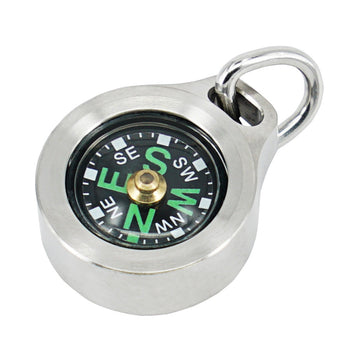 MecArmy CMP-2T Keychain Compass - Sandblasted Titanium | Gallantry