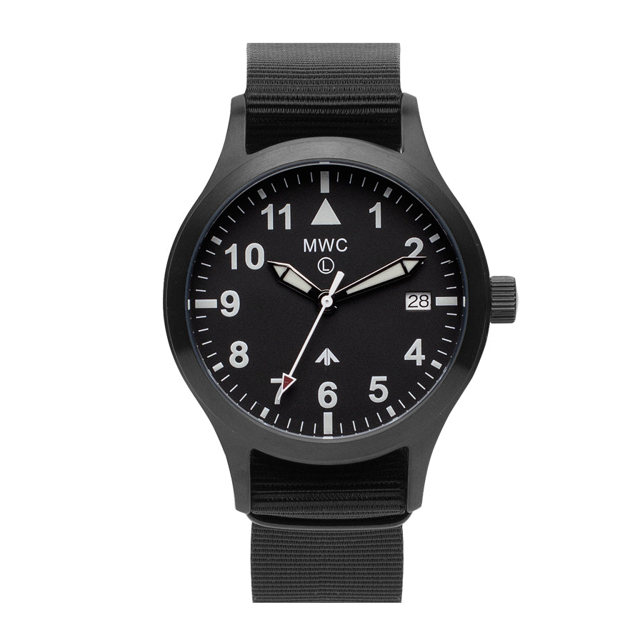 MWC MKIII 1950s Pattern Automatic Ltd Edition Military Watch - Black ...
