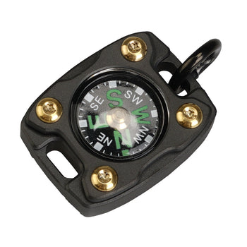 MecArmy CMP-2T Keychain Compass - Sandblasted Titanium | Gallantry