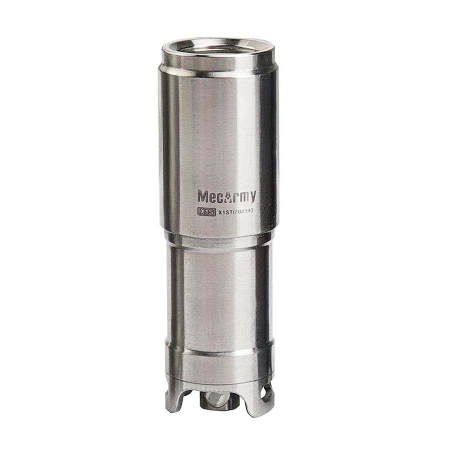 Mec Army IllumineX-1S Flashlight - Ti Brushed | Gallantry