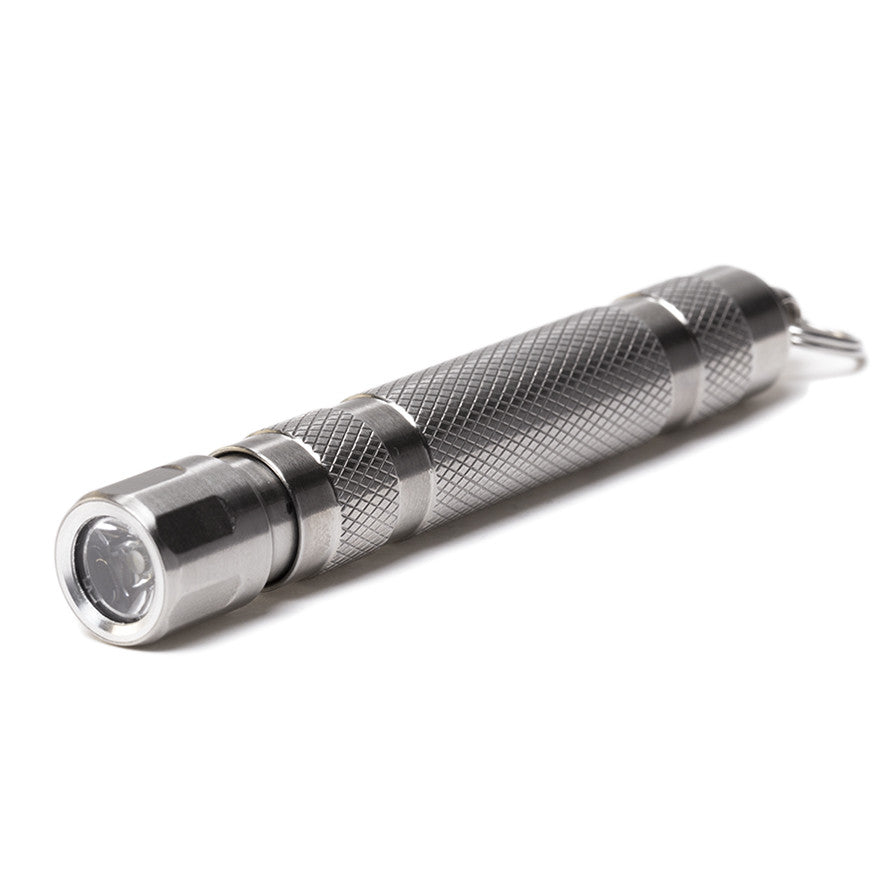 Peak LED Solutions Eiger Flashlight - Stainless Steel | Gallantry