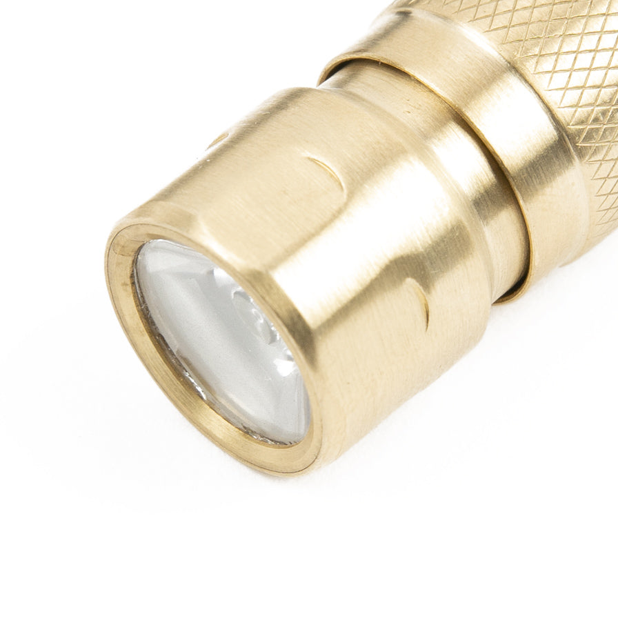 Peak LED Solutions El Capitan Flashlight - Brass | Gallantry