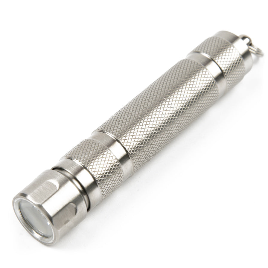Peak LED Solutions El Capitan Flashlight - Stainless Steel | Gallantry