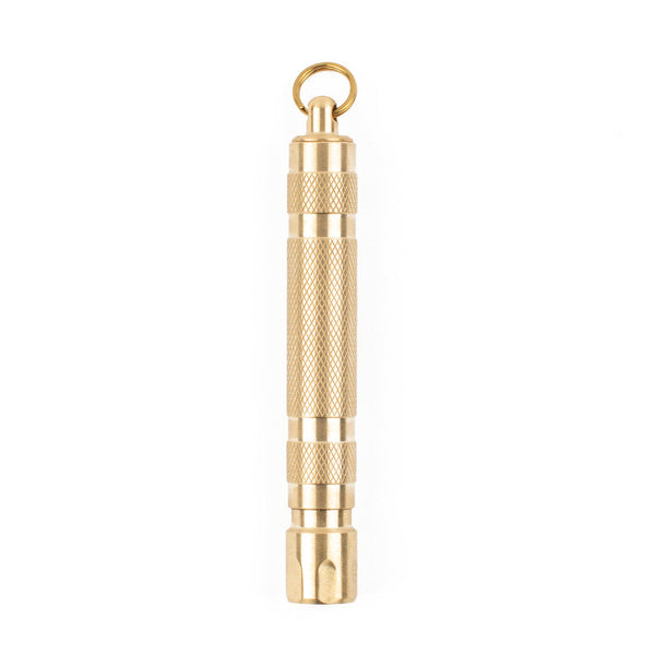 Peak LED Solutions Eiger Flashlight - Brass | Gallantry
