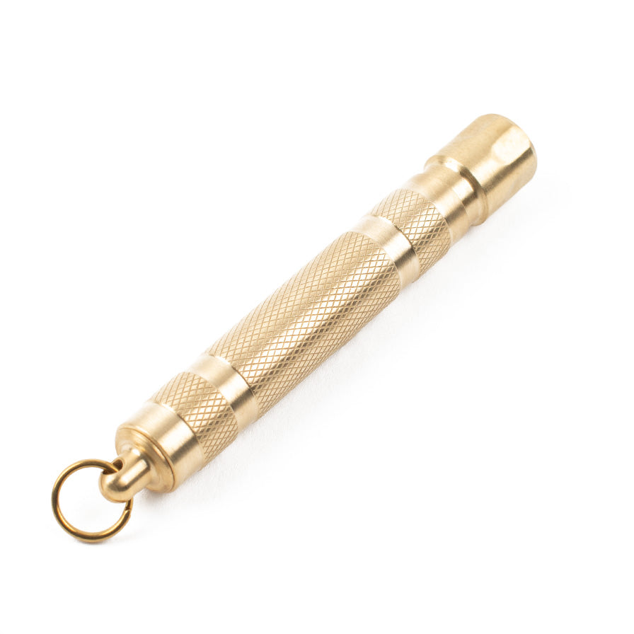 Peak LED Solutions Eiger Flashlight - Brass | Gallantry