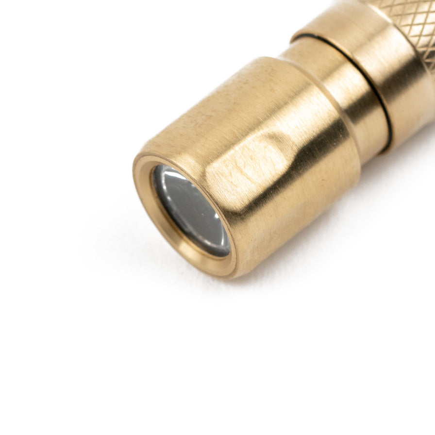 Peak LED Solutions Eiger Flashlight - Brass | Gallantry