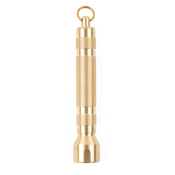 Peak LED Eiger Ultra X Flashlight - Brass | Gallantry