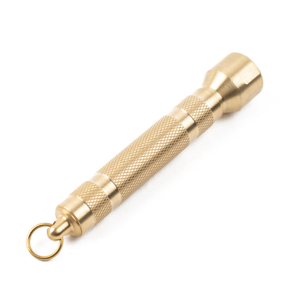 Peak LED Eiger Ultra X Flashlight - Brass | Gallantry