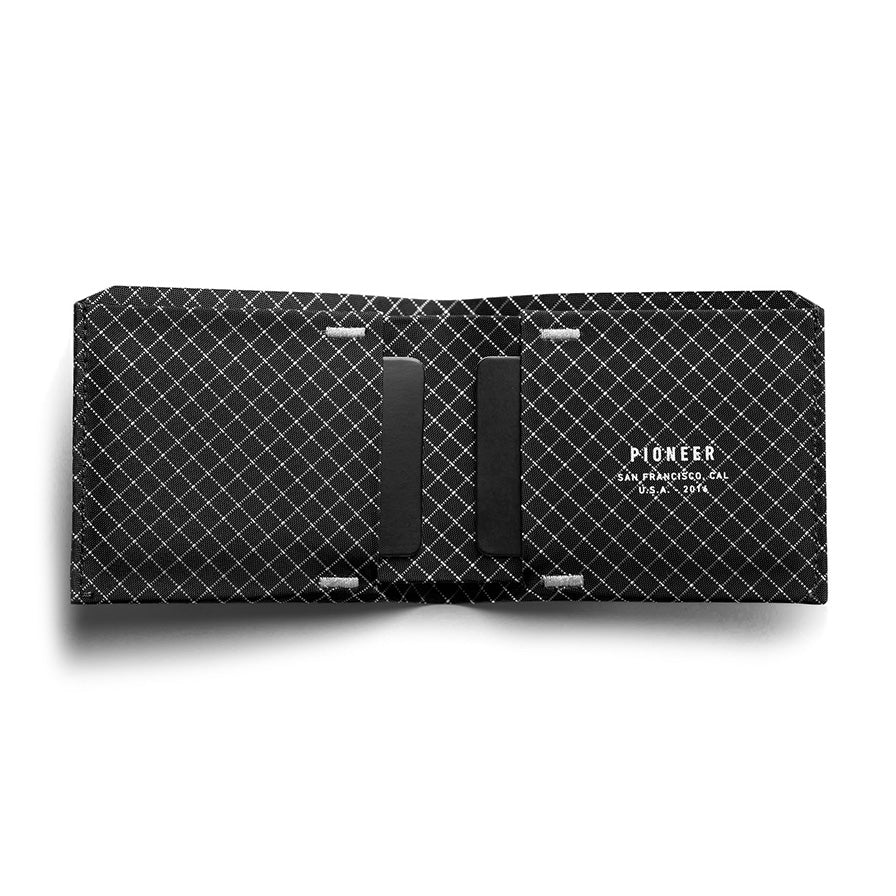 Flyfold 10XD Ripstop Bifold Wallet - Black | Gallantry