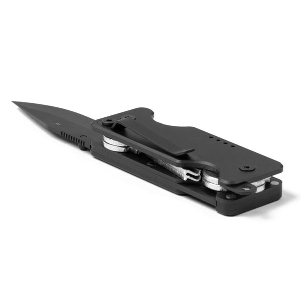 Q3 Knife + Key Organizer Titanium - Black | Gallantry