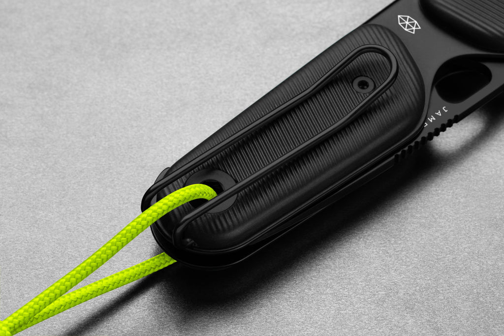 The James Brand The Redstone Knife - Black / Black | Gallantry