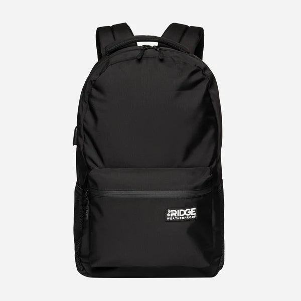 Ridge Classic Backpack - Waterproof Daypack - Black | Gallantry