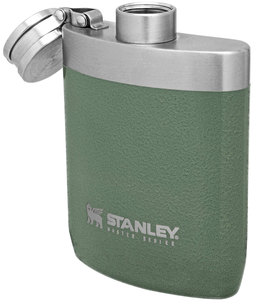 Stanley Master Unbreakable Hip Flask 8oz - Hammertone Green | Gallantry