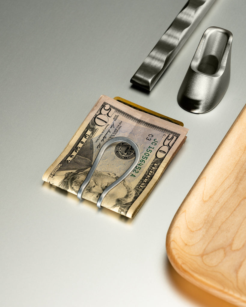 Craighill Station Money Clip - Vapor Silver | Gallantry