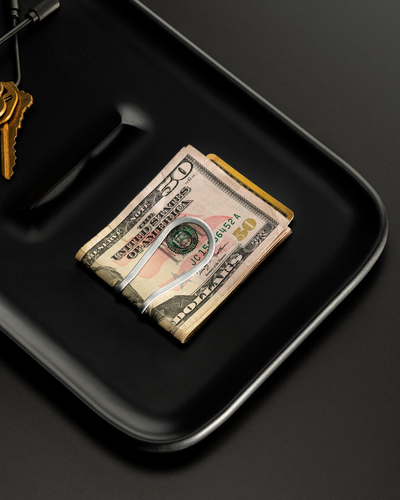 Craighill Station Money Clip - Vapor Silver | Gallantry
