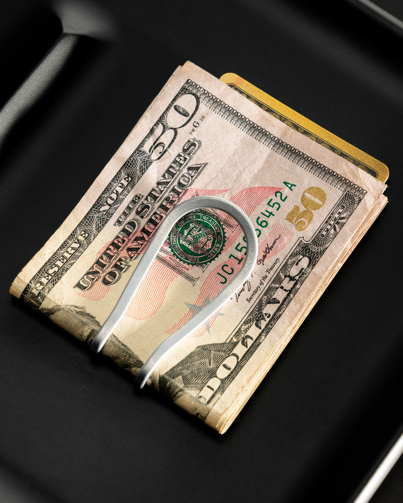 Craighill Station Money Clip - Vapor Silver | Gallantry