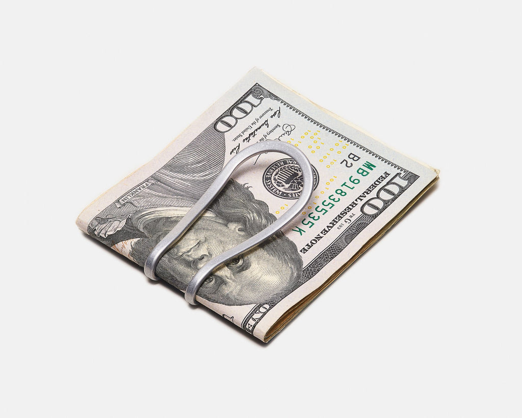Craighill Station Money Clip - Vapor Silver | Gallantry