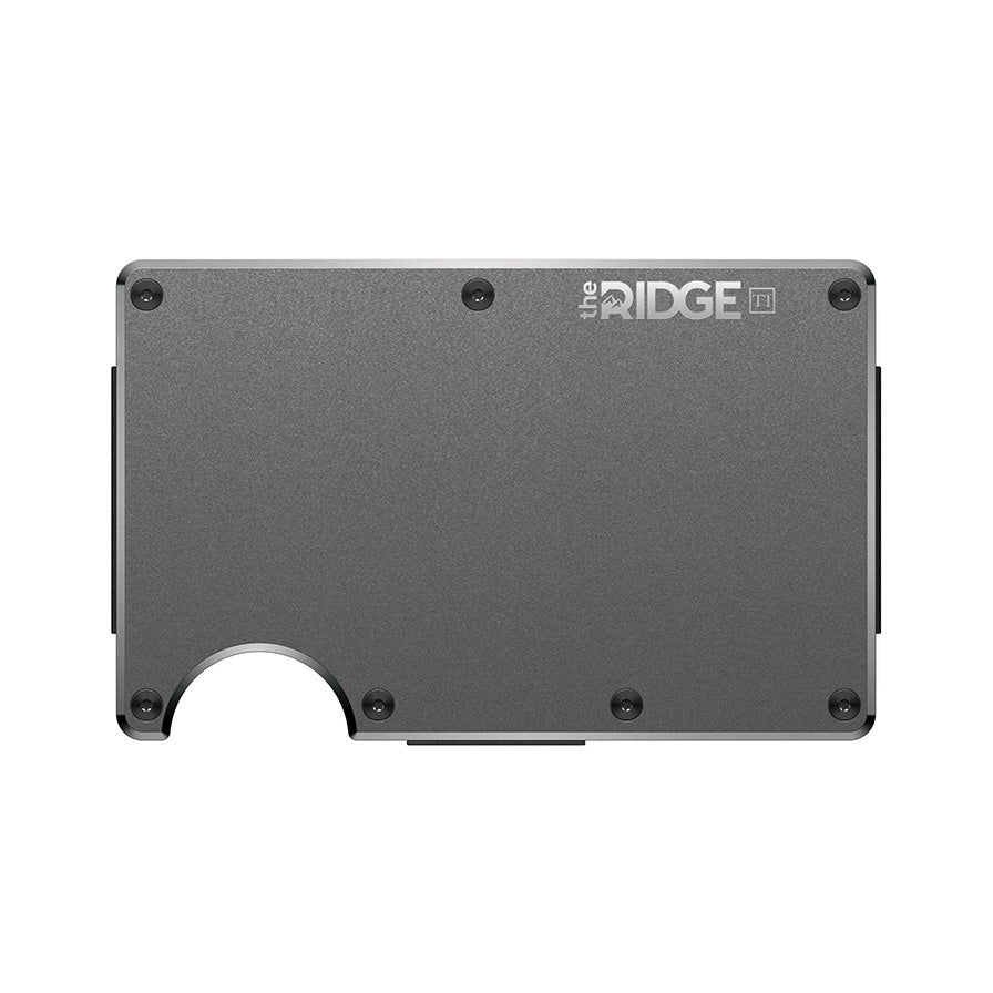 The Ridge Titanium Wallet + Money Clip | Gallantry