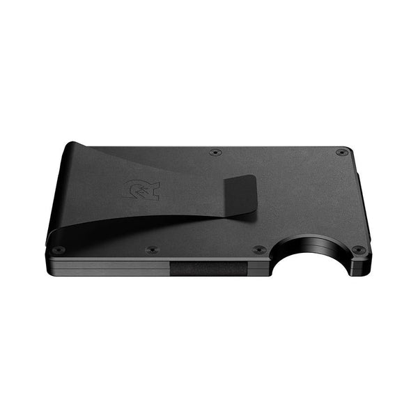 The Ridge Titanium Wallet + Money Clip - Black | Gallantry