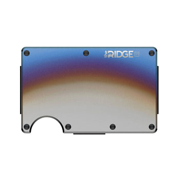 The Ridge Titanium Wallet + Money Clip - Black | Gallantry