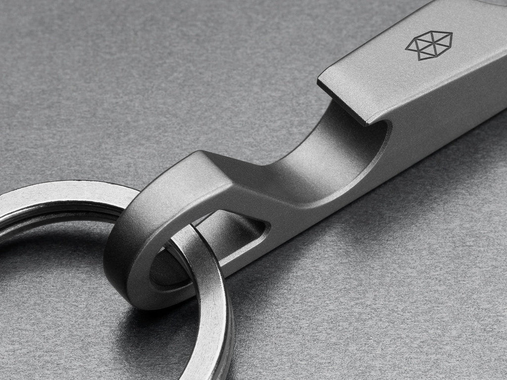 The James Brand The Midland Key Hook - Titanium | Gallantry