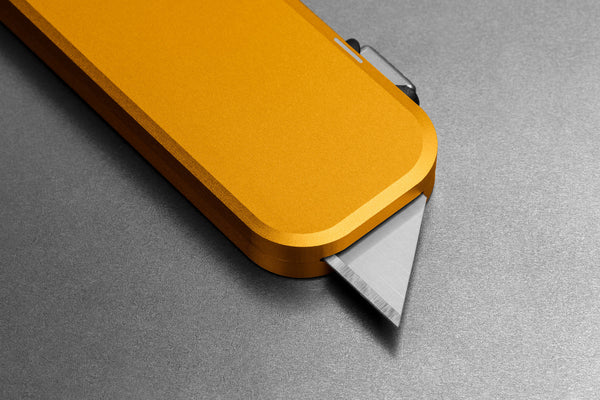 The James Brand Palmer Utility Knife - Canary / Stainless | Gallantry