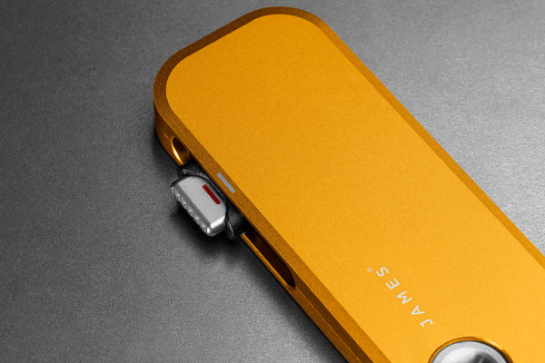 The James Brand Palmer Utility Knife - Canary / Stainless | Gallantry