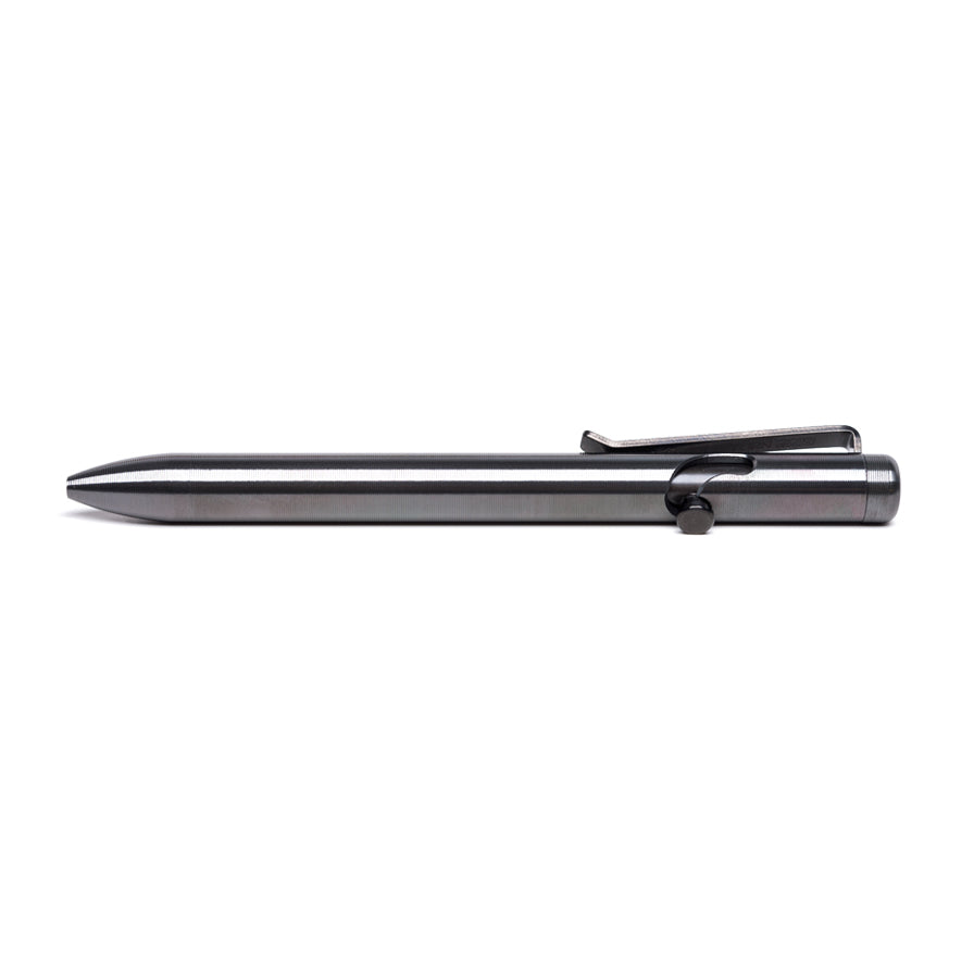 Tactile Turn Bolt Action Short Pen - Zirconium | Gallantry