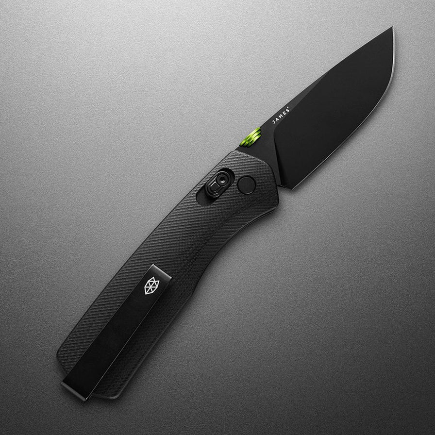 The James Brand The Carter - Black/Black/G10 | Gallantry