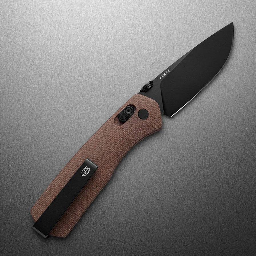 The James Brand The Carter - Natural Micarta/Black | Gallantry