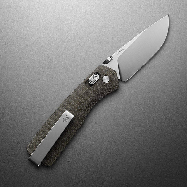The James Brand The Carter - OD Green/Stainless/Micarta | Gallantry