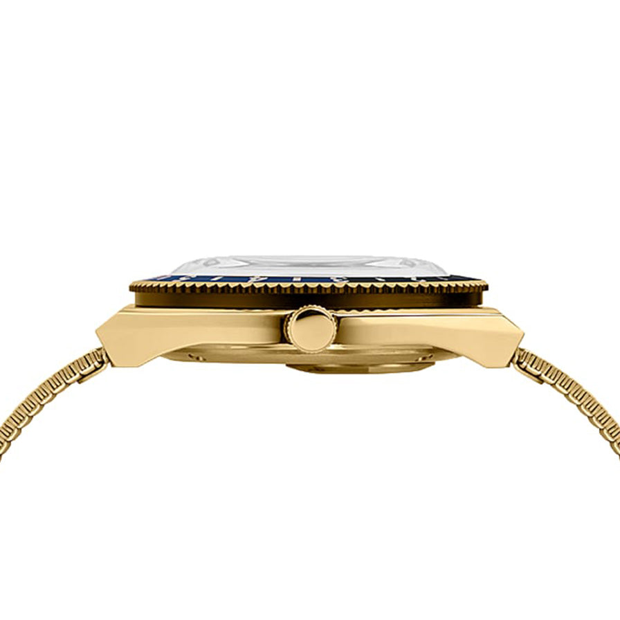 Q Timex Reissue Watch - Gold/Blue/Black | Gallantry
