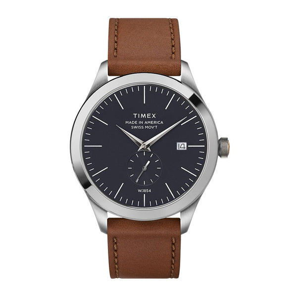 Timex American Documents - Tan Strap/Blue Dial | Gallantry