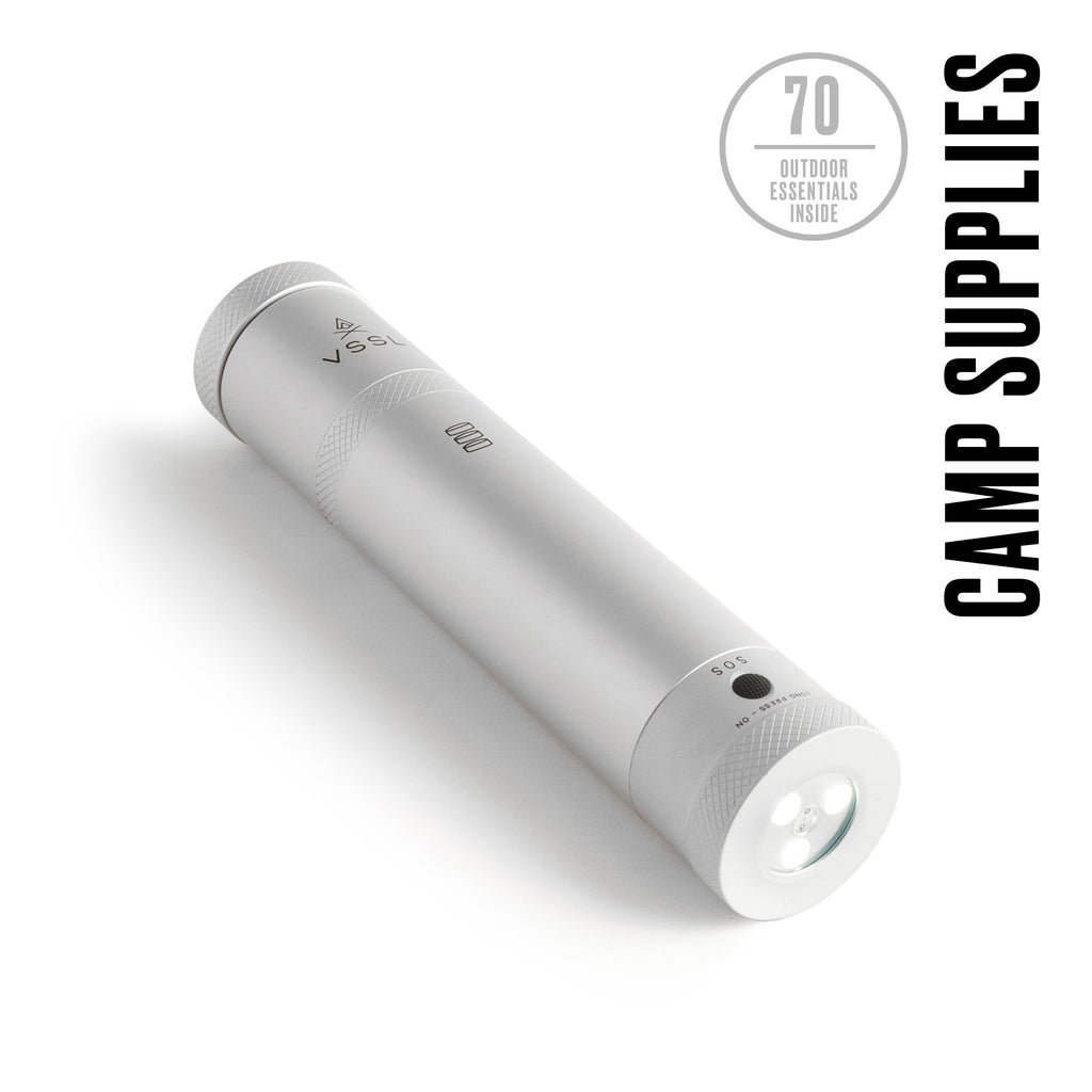 VSSL Camp Supplies Compact Adventure Kit - Silver | Gallantry