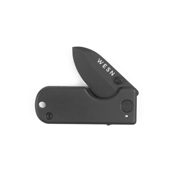 WESN Microblade 2.0 Titanium Keychain Knife - All Black | Gallantry