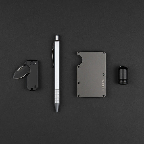 WESN Microblade 2.0 Titanium Keychain Knife - All Black | Gallantry