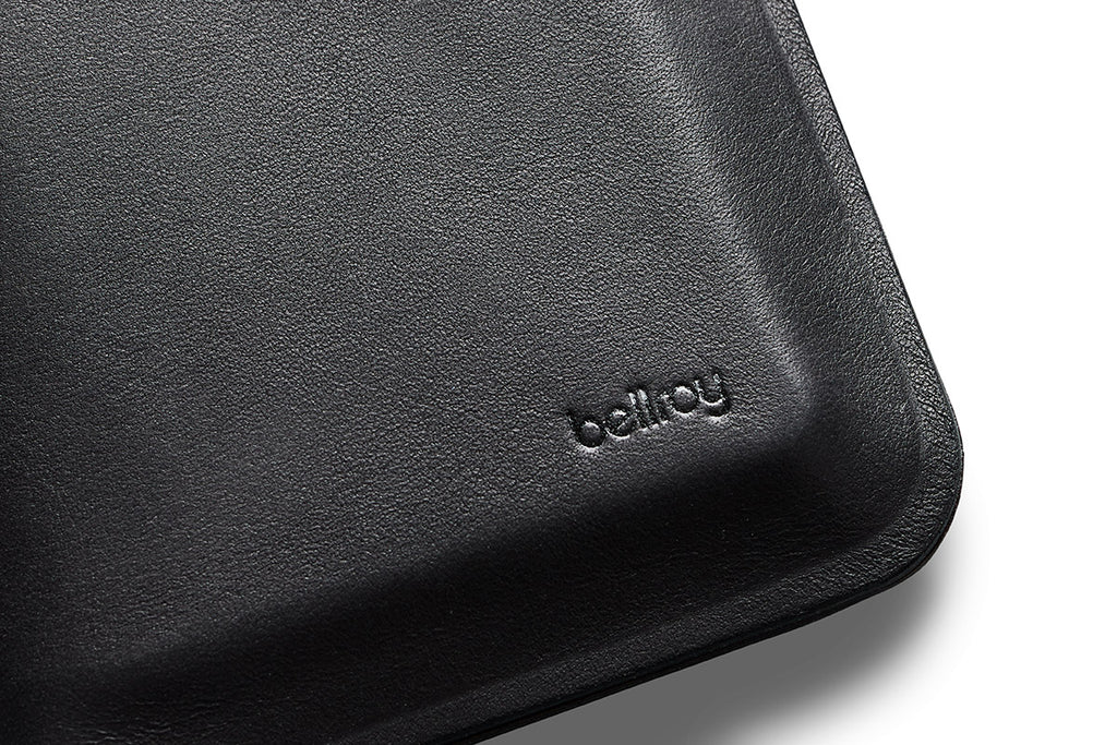 Bellroy Apex Note Sleeve - Raven | Gallantry